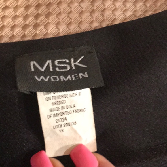 MSK | Tops | Msk 2 Piece Blouse X Size | Poshmark